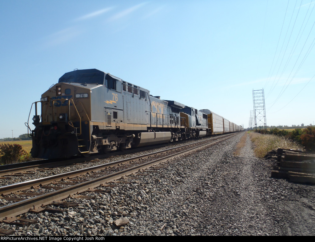 CSX 76 & CSX 4538